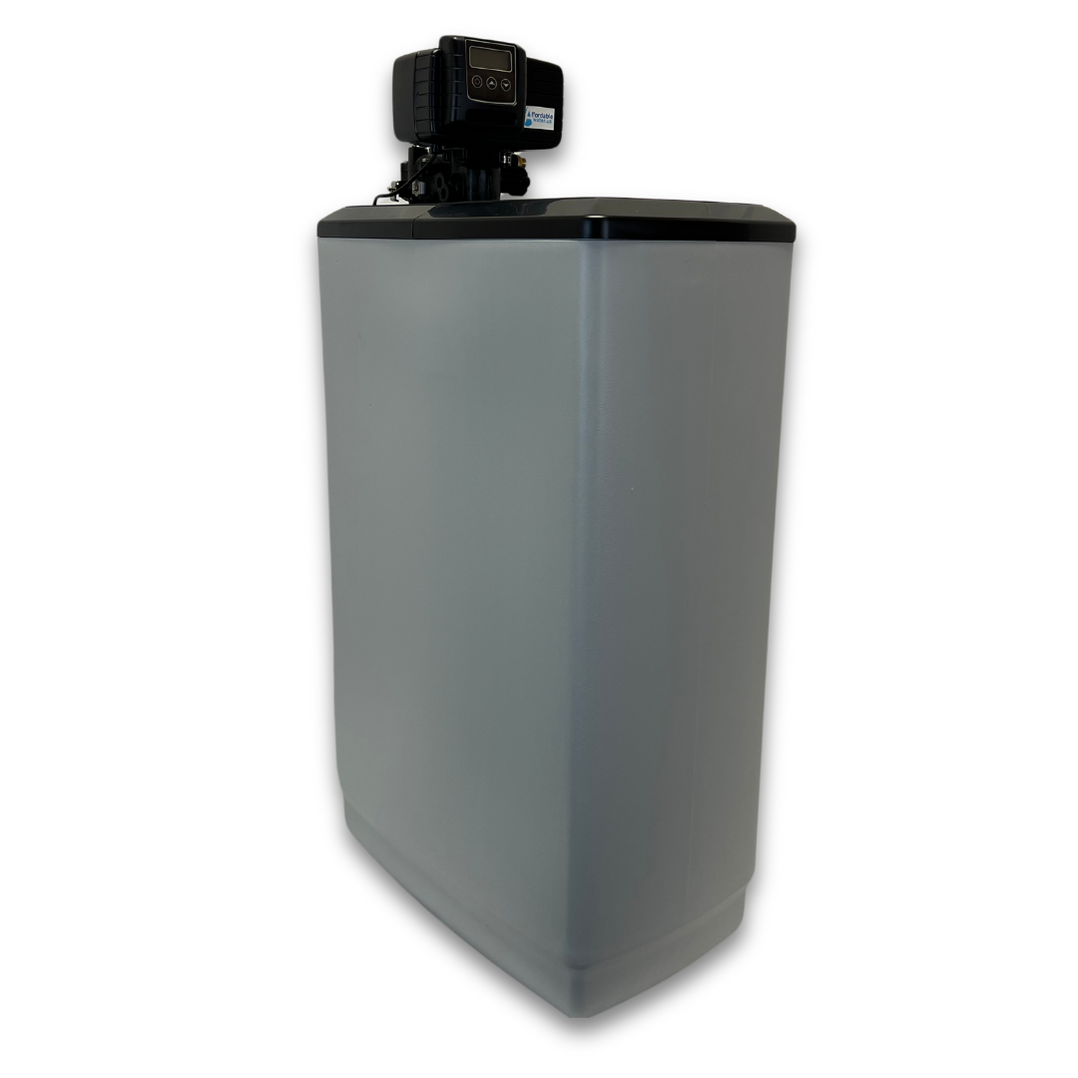 Fleck 5600SXT Digital Metered 32,000 Grain Cabinet Water Softener ...