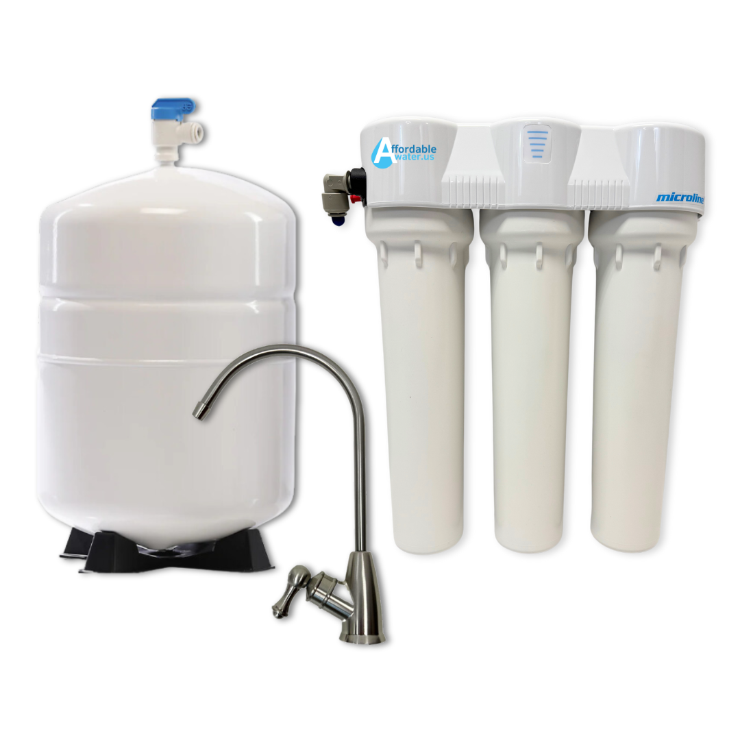 Microline TFC-335 50 GPD NSF Certified RO System — Affordablewater.us